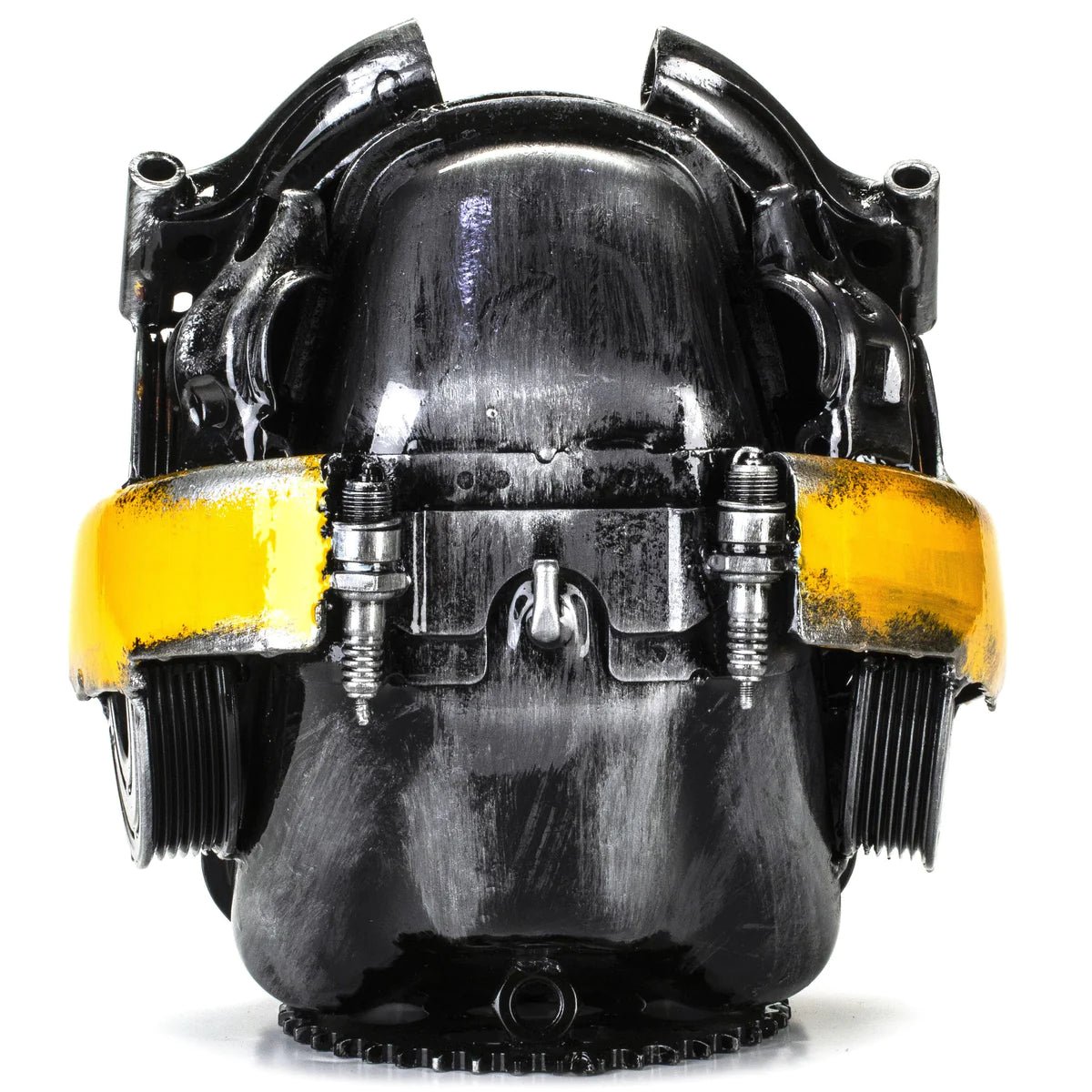 BumbleBee Head Inspired Recycled Metal Art Sculpture – Xformerz