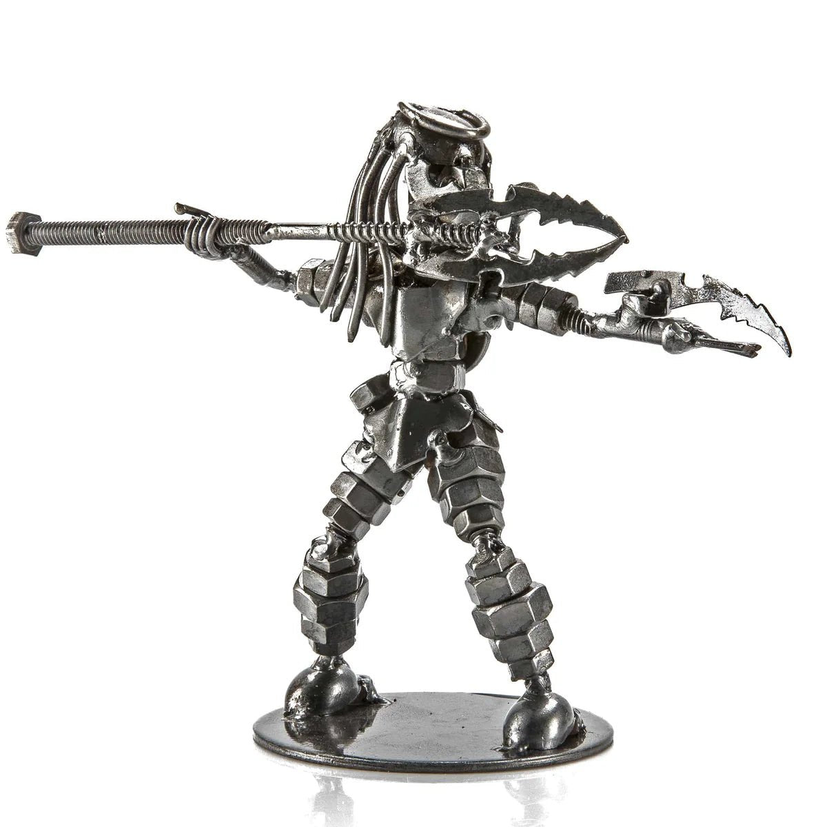 Predator Inspired Recycled Metal Sculpture – Xformerz