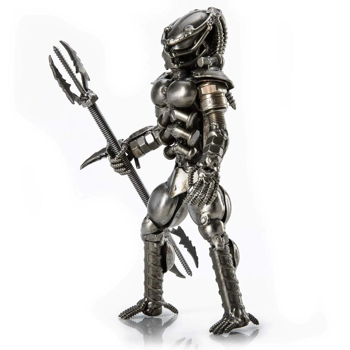 Predator Inspired Recycled Metal Sculpture – Xformerz